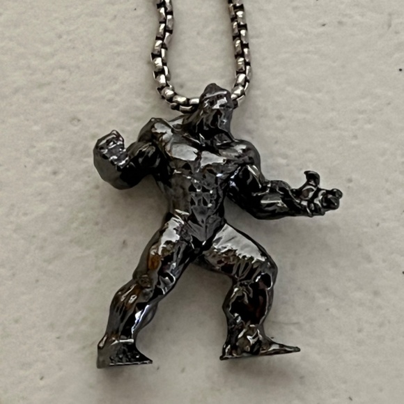 Unbranded | Accessories | The Incredible Hulk Avengers Necklace Silver ...